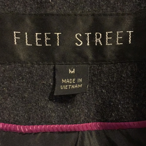 fleet street | Jackets & Coats | Fleet Street Brand Womans Med Wool ...